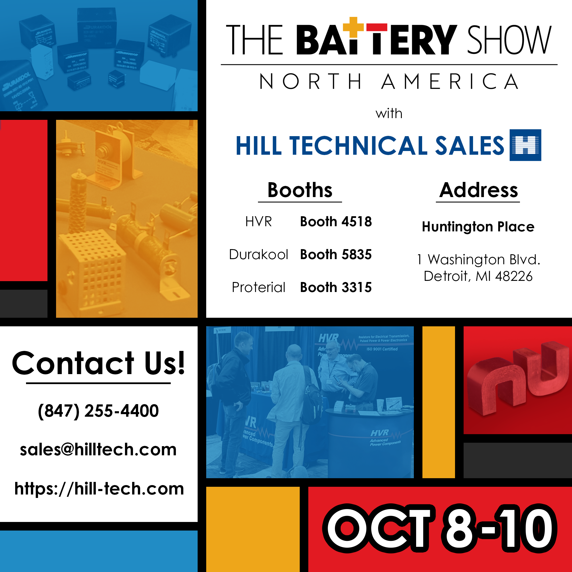 The Battery Show 2024 -Hill Technical Sales Blog